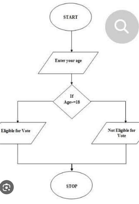 Draw A Flow Chart To Find Wheather A People Can Drive A Car Or Not