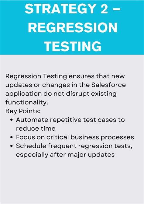 ppt key strategies for salesforce application testing powerpoint