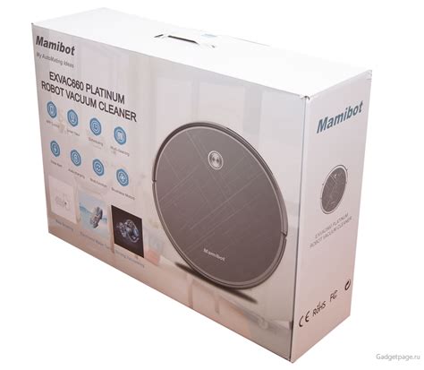 Распаковка умного пылесоса Mamibot EXVAC660 | Gadget Page