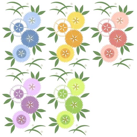 撫子イラスト素材 花百姿 Booth