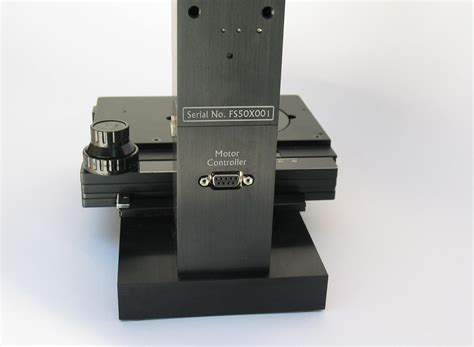 Microscope With Motorized Focus Stand And Manual Xy Stage Santa