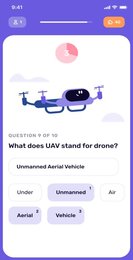 quiz app android ios figma ui kit flutter queezy game by