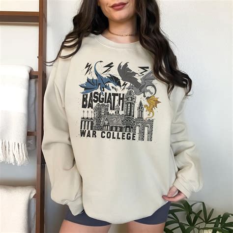 Basgiath War College Campus Sweatshirt Officially Licensed Fourth