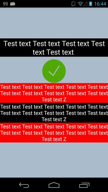 Android Constraintlayout Place Enough But Scroll Vertically Why