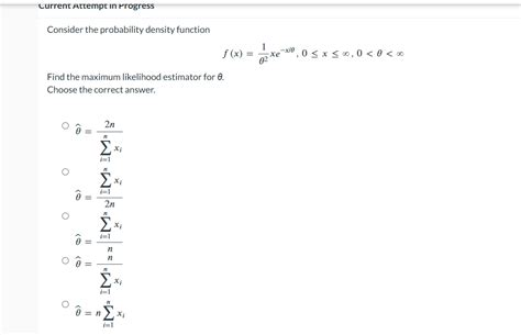 Solved Consider The Probability Density Function Chegg