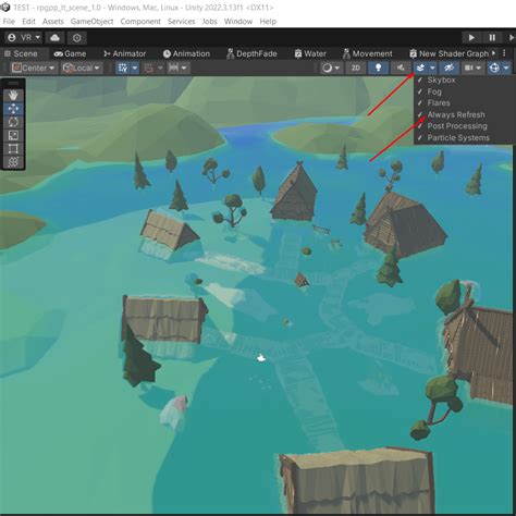 Water Doesnt Work Properly In Scene View While Out Of Play Mode R