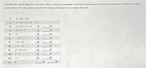 Consider The Natural Deduction Proof Given Below