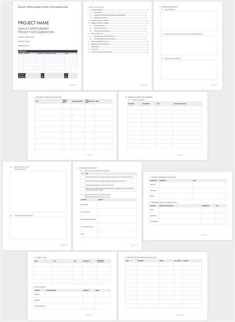 Technical Documentation Templates 10 Printable Word Excel Pdf Formats