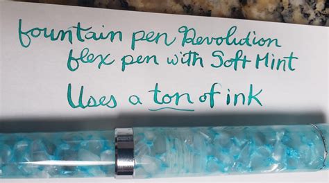 Just Got My First Flex Nib Pen Do They Always Put Out So Much Ink Or Can That Be Controlled