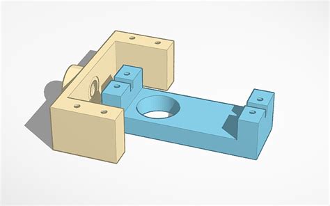 Free Stl File Double Axis Servo Bracket With Block For 55g Servos 🤖 ・3d