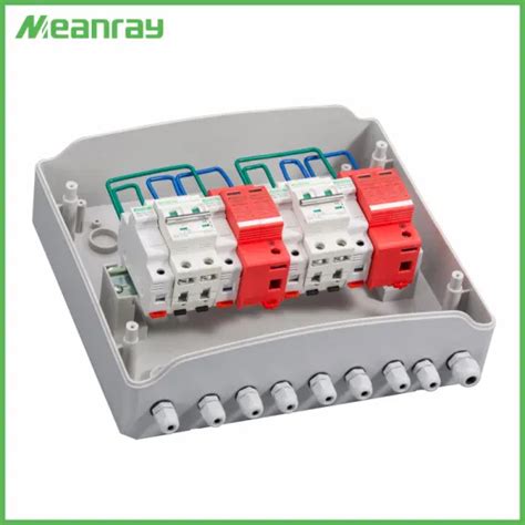 ABS Plastic Box 550V DC PV String Combiner Box DC AC Protection Junction Box 550V DC PV String