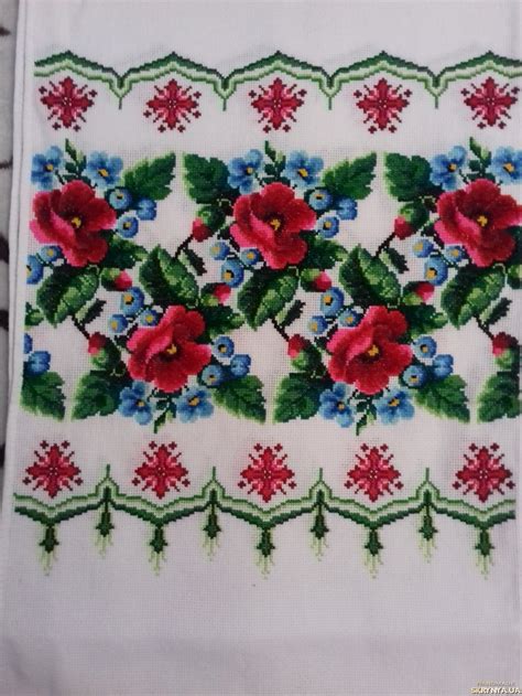 Купити Вишитий хрестиком рушник Skrynya Ua