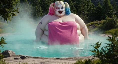 Obese Harley Quinns Spa Day 2 By Molly Dolly Holly On Deviantart