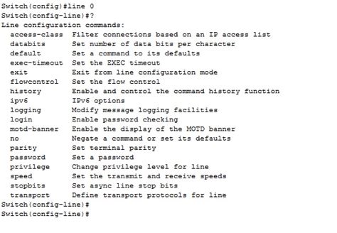 Redes De Computadores Lista De Comandos Do Switch Cisco