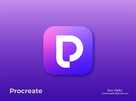 Procreate App Ios Design On Behance Ios Design Typographic Logo Design Business Logo Design