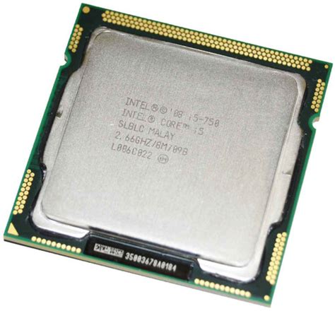 Intel Slblc 2 66ghz 2 5gt S 8mb Lga1566 Intel Core I5 750 Quad Core Cpu Processor Cpu Medics
