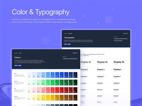 Colors And Typography In Design System By Md Shahadat Hussain For Droitlab On Dribbble