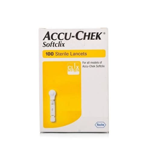 Set 100 Ace De Testare Accu Chek Alb Emagro