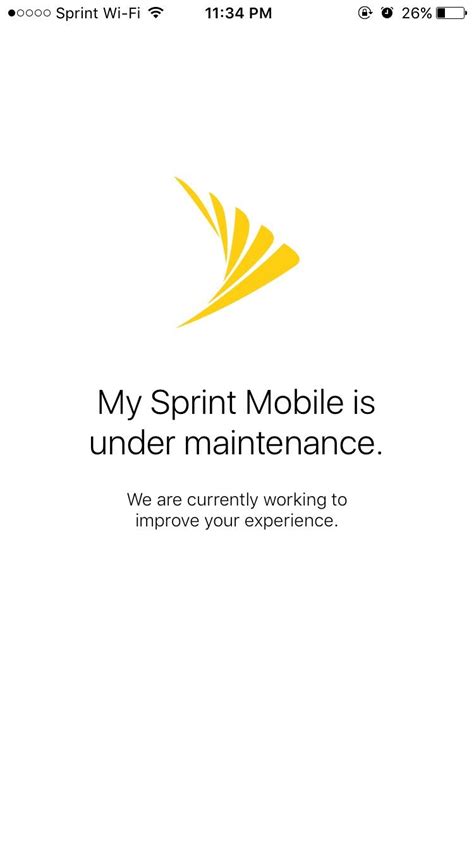 issue with the my sprint app or have they actually been working on it