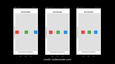 A Complete Guide To Flutter Row And Column With Example Appmaking