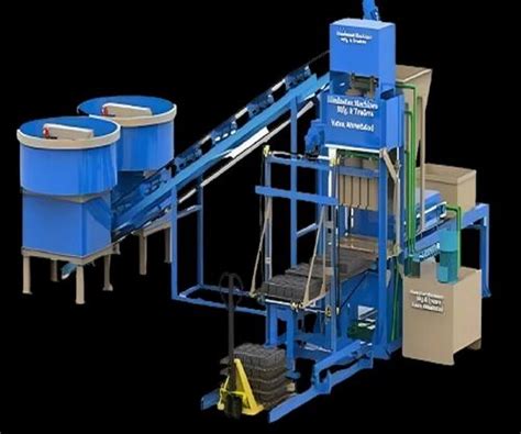 Solid 8 Brick Automatic Fly Ash Brick Making Machine At ₹ 1500000 In Ahmedabad