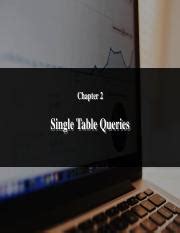 Essential SQL SELECT Queries: Single Table Tips | Course Hero