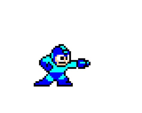 Mega Man Pixel Art
