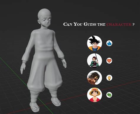 Blender 3dmodeling Animation Guessthecharacter Anime Fakhri