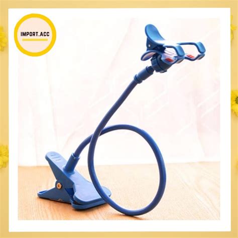 Jual Lazypod Lazy Pod Hp Holder Plastik Penyangga Tempel Sandaran Shopee Indonesia