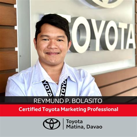 Reymund Bolasito Toyota Matina Davao Davao City