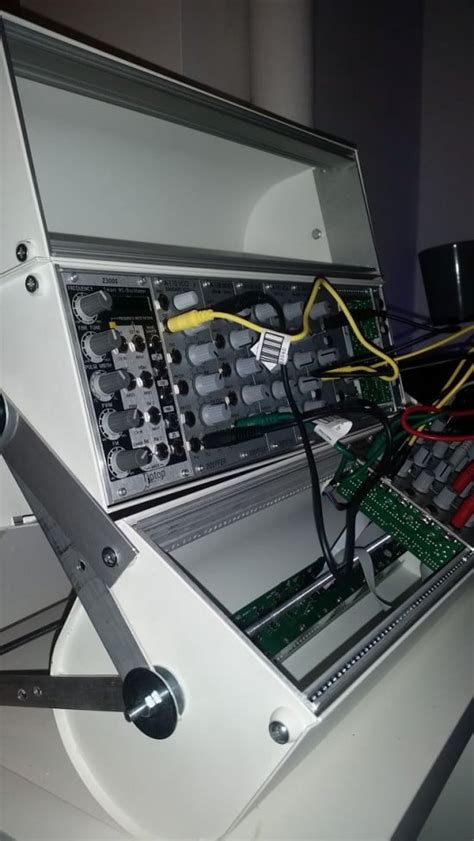 Diy Modular Synth Case From Ikea Enudden Toilet Roll Holder