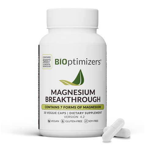 Bioptimizers Magnesium Breakthrough 7 Forms Of Magnesium For Sleep