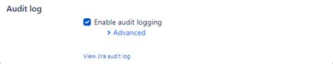 Audit Log Settings Git Integration For Jira Self Managed