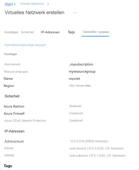 Schnellstart Erstellen Eines Azure Dns Private Resolver Mit Dem Azure Portal Microsoft Learn