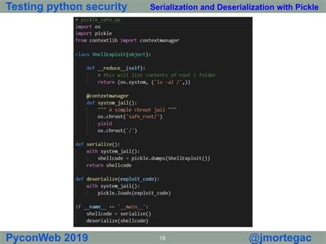 Testing Python Security Pyconweb Ppt