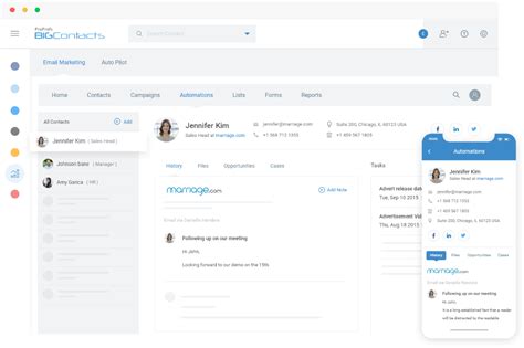 CRM Vs Contact Management Software Finding The Perfect Fit
