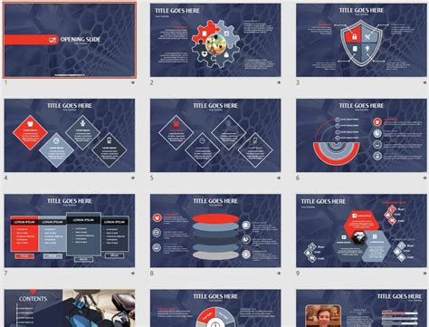 D Hexagons PPT