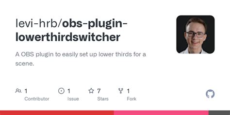 github levi hrb obs plugin lowerthirdswitcher a obs plugin to easily