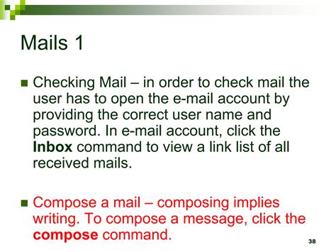 Chapter 1 Internet And E Mailppt Internet For Beginners Internet