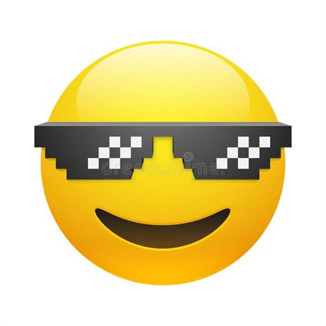 Thug Life Pixel Art Glasses Stock Vector Illustration Of Thug Dealer