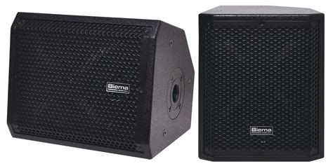 Biema 2 Way 8" 75W Coaxial PA Pro Speaker Pair (ALT-C1023A) Educational ...