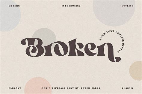 Bold Serif Font On Behance