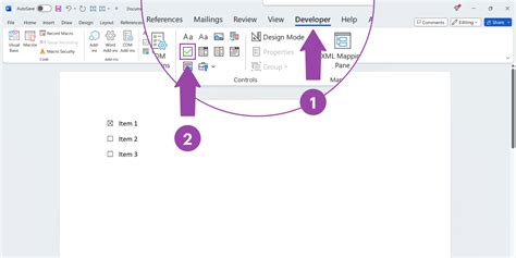 How To Create A Checkbox In Word Pandadoc