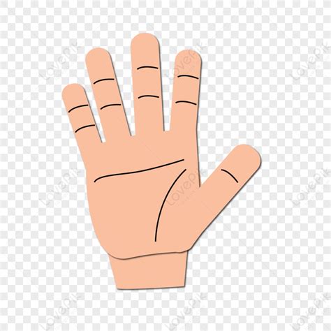 왼손 만화 Hdhd손가락닫기 Png 일러스트 무료 다운로드 Lovepik