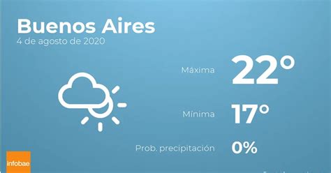 El Tiempo En Los Próximos Días En Buenos Aires Infobae