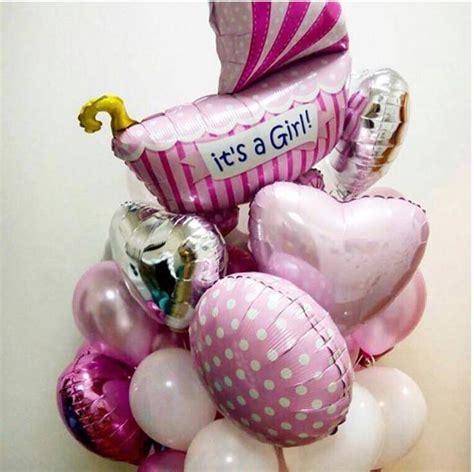 Набор шаров на выписку 10 Гелиевые Воздушные шары с Доставкой в Минске