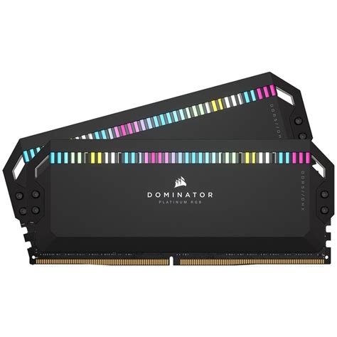 Corsair Dominator Platinum Rgb 32gb 2x16gb 6400mhz Cl32 Ddr5 Ram Cmt32gx5m2b6400c32 Gaming