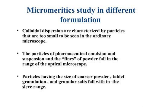 Micromeritics Ppt