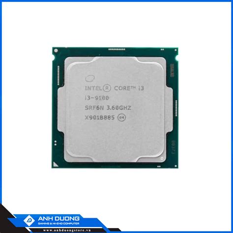 Cpu Intel Core I3 9100 4 20ghz 6m 4 Cores 4 Threads Tray Chưa Gồm Fan