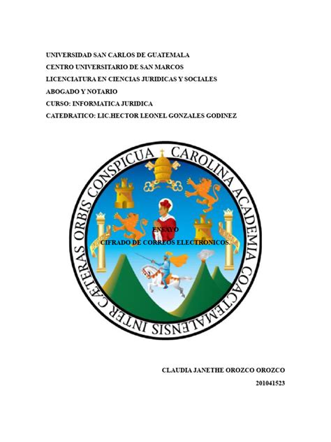 Cifrado De Correos Pdf Cifrado Criptografía De Clave Pública